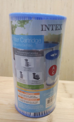 Intex 29002E White Pool Cartridge Filter - Fits Models C530 & C600 ...