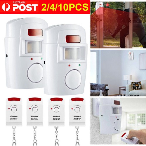 Wireless Home Alert System PIR Motion Sensor Alarm Driveway Security ...