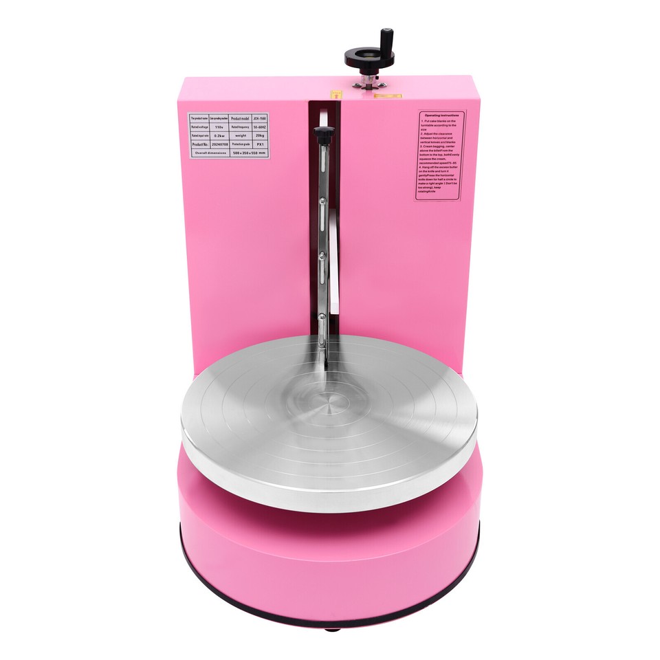 4-12" Cake Cream Decorating Machine Cake Spreading Frosting Smearing ...