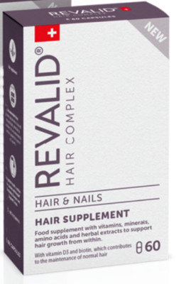 Revalid hair complex 60 tablets with vitamins healthy hair and nails | eBay