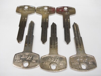 Ilco X6 Key Blank Fits Datsun Nissan 62DT DA22 Lot of 6 | eBay