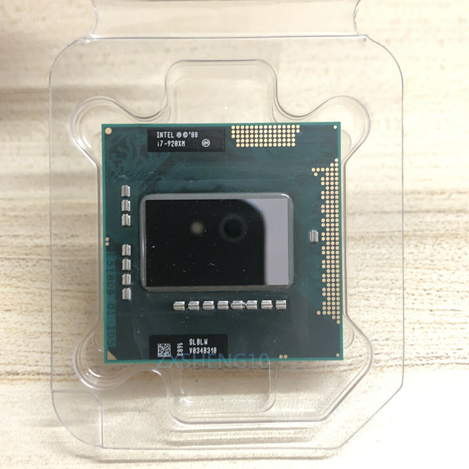 Intel Core i7-720QM i7-740QM i7-820QM i7-840QM i7-920XM i7-940XM Socket ...