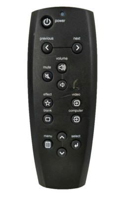 InFocus Navigator LCD Projector Remote Control Proxima LP120 DP1000x ...