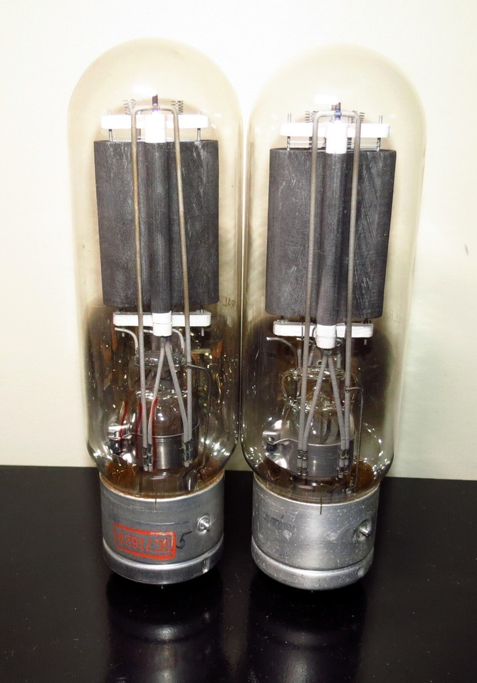 RARE Matched Pair GE 211/VT-4-C tubes - Test NOS | eBay