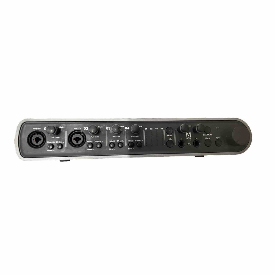 Avid MBox 3 Pro Firewire Audio Interface Digital Recording Box System ...