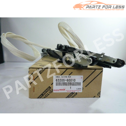 63205-60010 TOYOTA GENUINE CABLE SUB-ASSY, SLIDING ROOF DRIVE ...