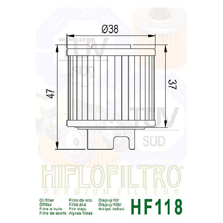 HI FLO AIR AND OIL FILTERS HIFLO OIL FILTER HONDA HFF118 HF118 | eBay