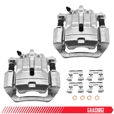Pair Rear Disc Brake Calipers w/ Brackets for Scion FR-S Subaru BRZ ...