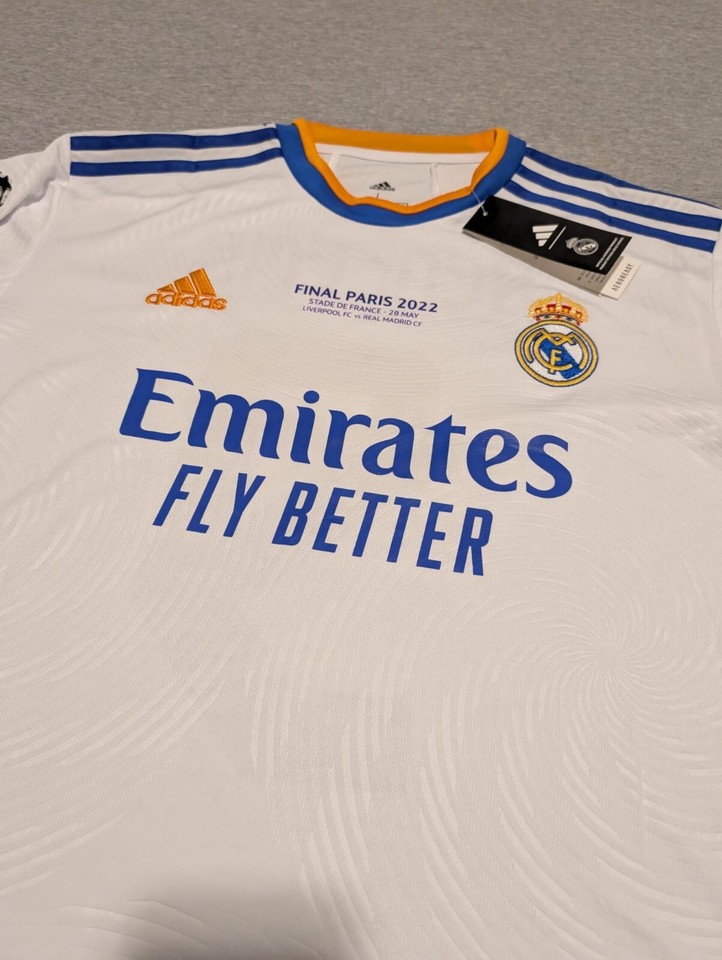 Real Madrid Jersey 21/22 Karim Benzema Home UCL Kit Jersey | eBay