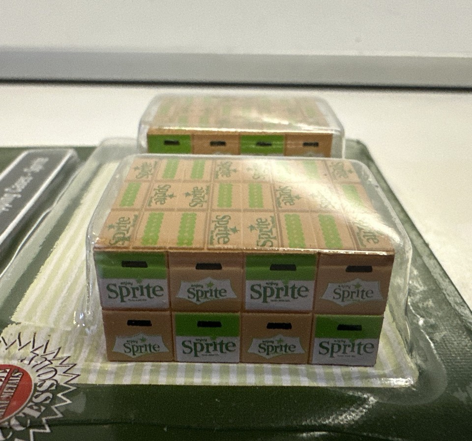 Mini Details HO Scale Sprite Stacked Shipping Cases 2-Pack #20252 New ...