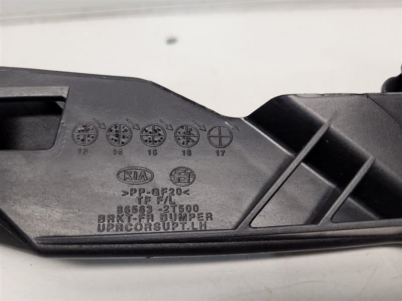 2015 Kia Optima Drivers Left Front Bumper Corner Support PN: 865832T500 ...