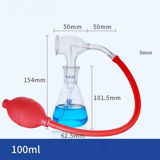 Spray Flask Bottles Laboratory Triangular Chemistry glassware 30ML ...