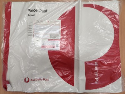 Lot Of 10 XL And 10 Large Prepaid Australia Post Satchels. Rrp $415 ...