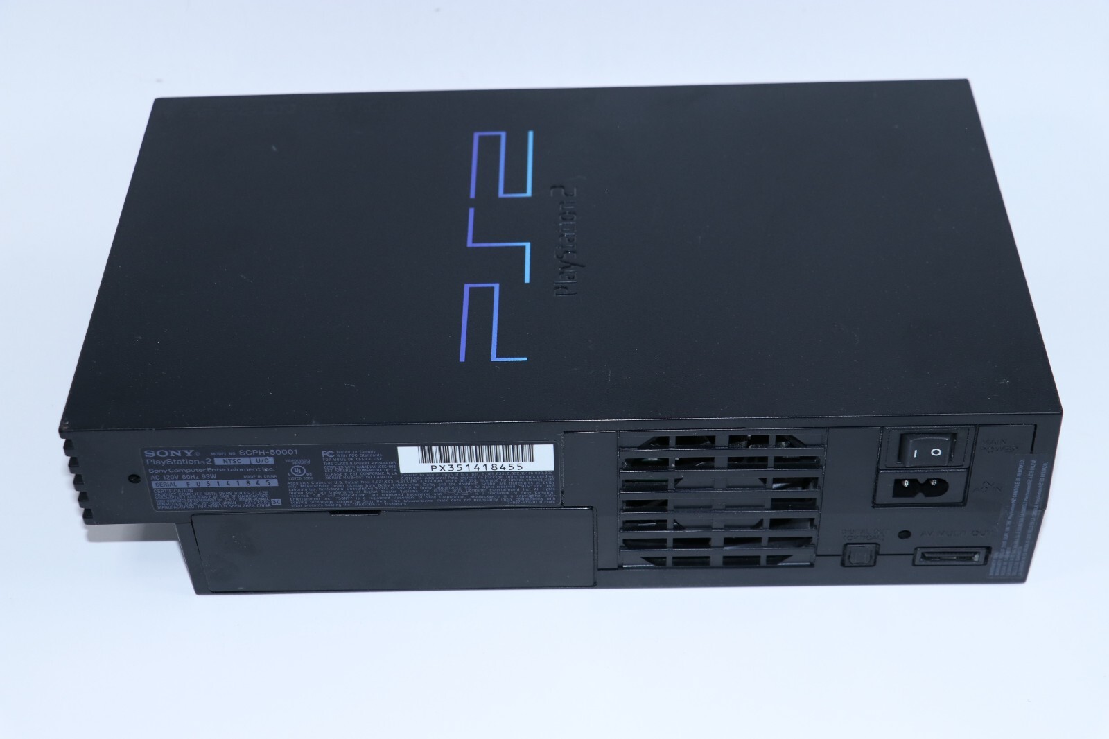 Sony PS2 Game System Gaming Console PLAYSTATION 2 Black 2 Wireless ...