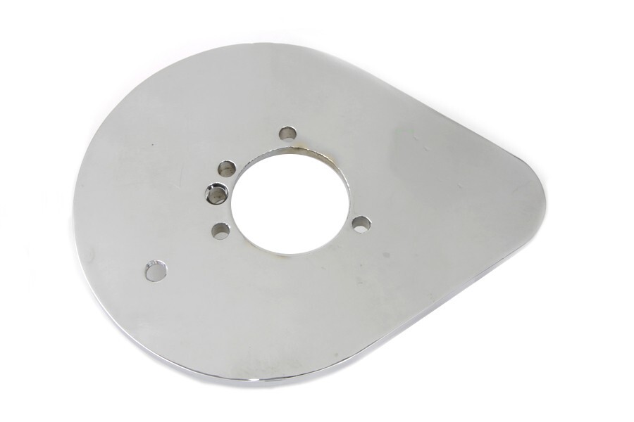 Chrome Alloy Air Cleaner Backing Plate for Harley Davidson by V-Twin | eBay