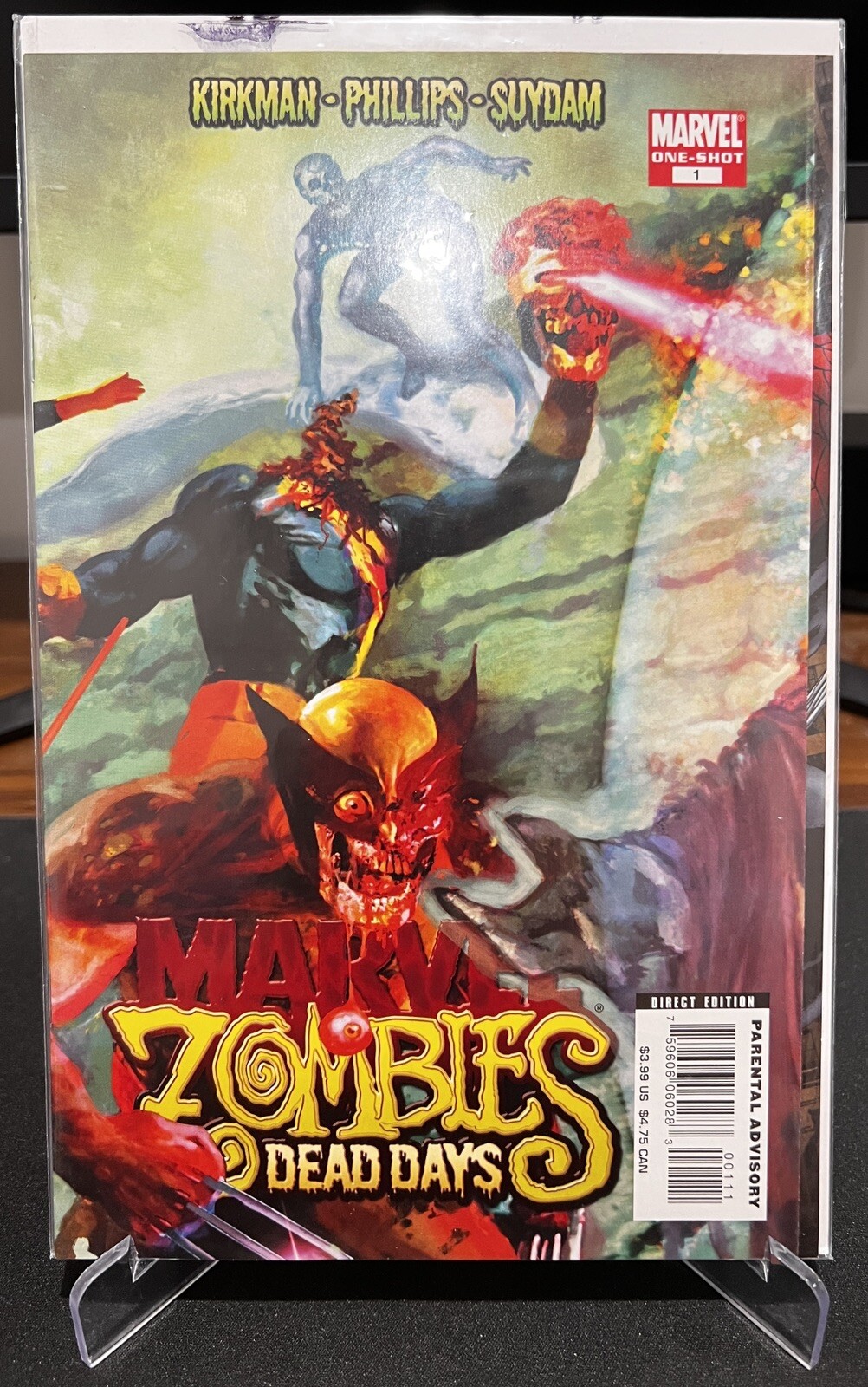 Marvel Zombies: Dead Days #1 ONE SHOT (2007) Arthur Suydam Wraparound ...