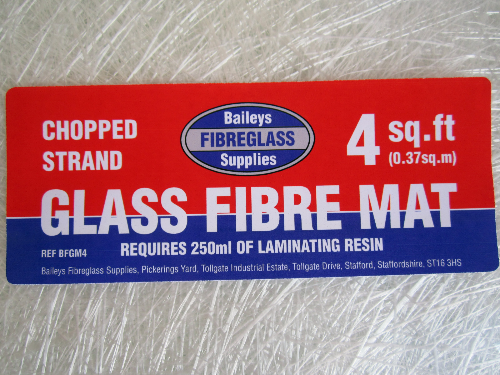 Fibreglass Chopped Strand Mat CSM Glass Fibre Resin GRP Matting | eBay UK