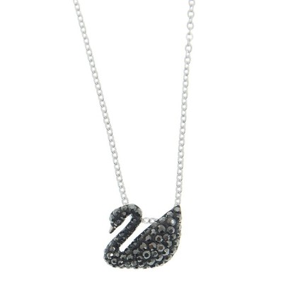 Swarovski Swarovski Iconic Swan pendant Swan 5347330 - Small, Black ...