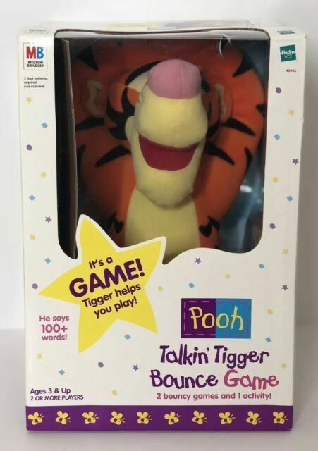 Talkin Tigger Bounce Game 2 Bouncy Games and 1 Activity Age 3 Disney ...