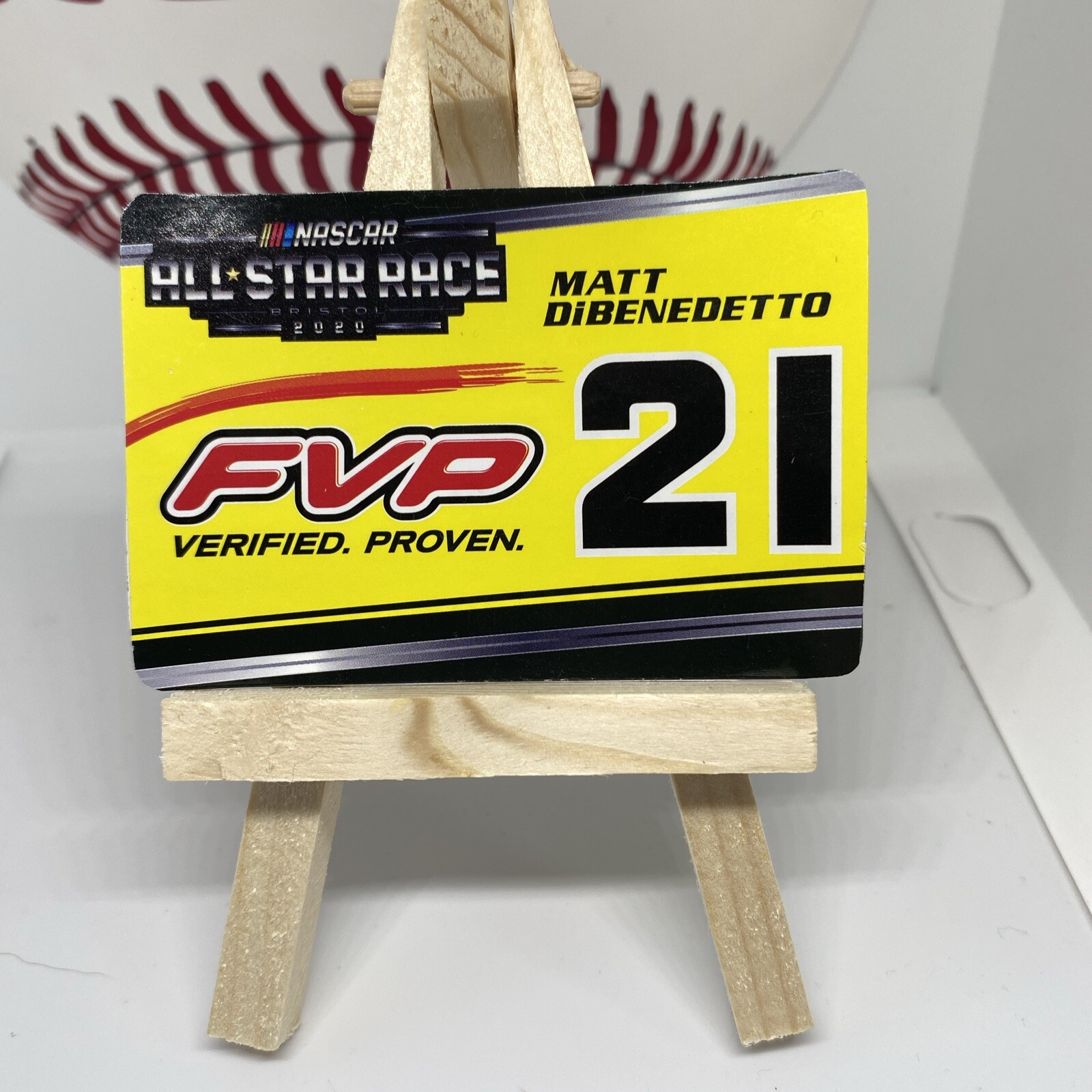 #21 Matt DiBenedetto of Wood Brothers Racing NASCAR Magnet FVP (3"x2 ...