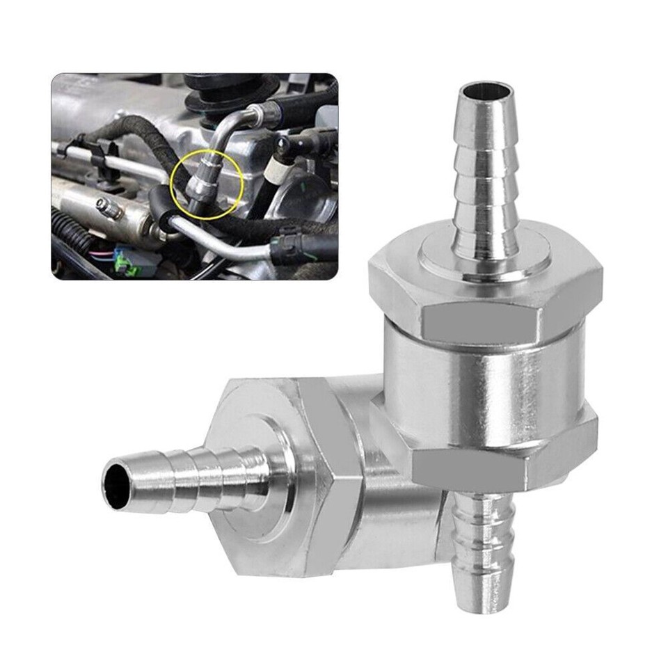 2Pcs 5/16" 8mm Fuel Line One Way Non Return Check Valve Petrol Diesel ...