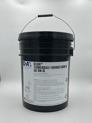 Reliant Heavy Duty Diesel Engine Oil Conventional SAE 10W-30 (5 GALLON ...
