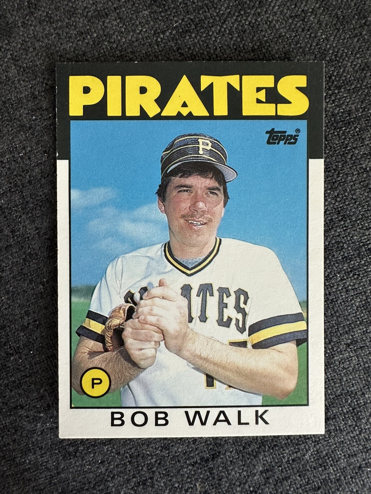 Bob Walk Pirates 1986 Topps Traded #120T | eBay