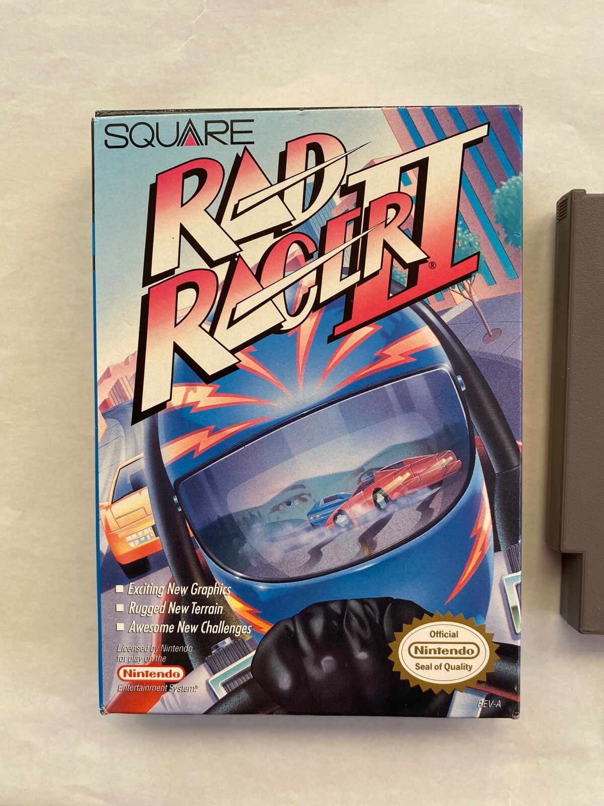 Rad Racer II Rad Racer 2 NES (Nintendo Entertainment System, 1990 ...