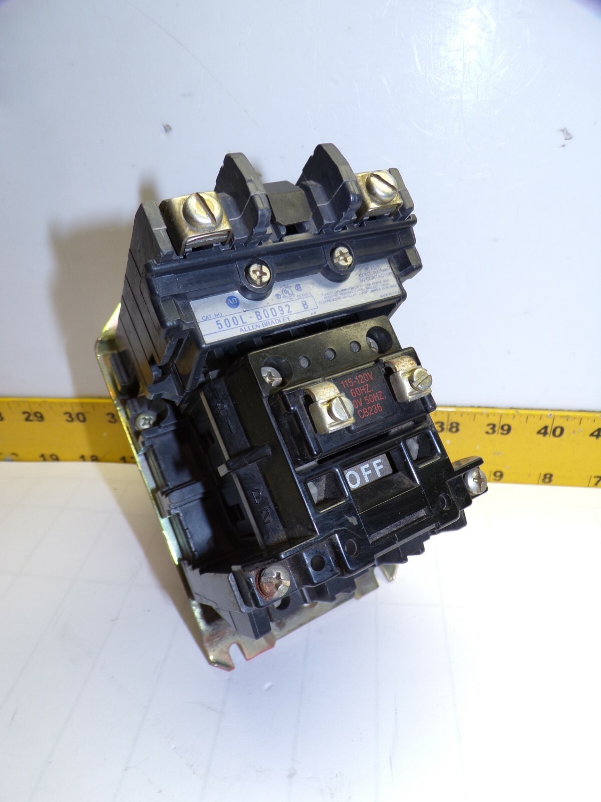 ALLEN BRADLEY LIGHTING CONTACTOR 120 VAC | Grelly USA