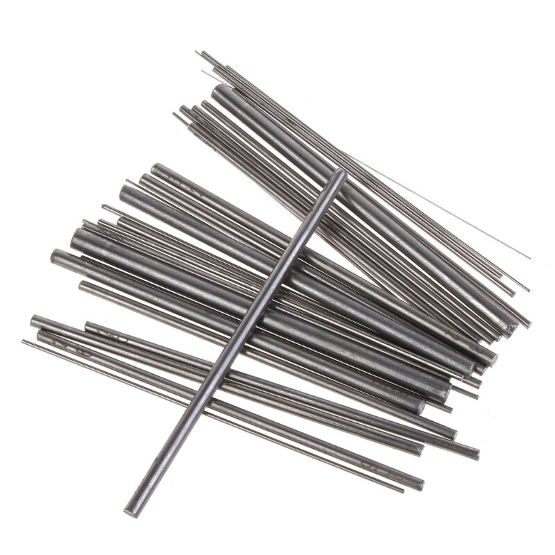 30 Pcs 0.5-5mm Thickness Stainless Steel Winding Rod Diy Jewelry ...