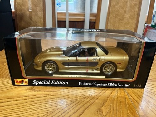 MAISTO SPECIAL EDITION 1/18 SCALE GULDSTRAND SIGNATURE EDITION CORVETTE ...