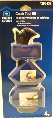 Project Source 4 pc Caulk Tool Kit 0395432 ***FAST SHIP*** | eBay