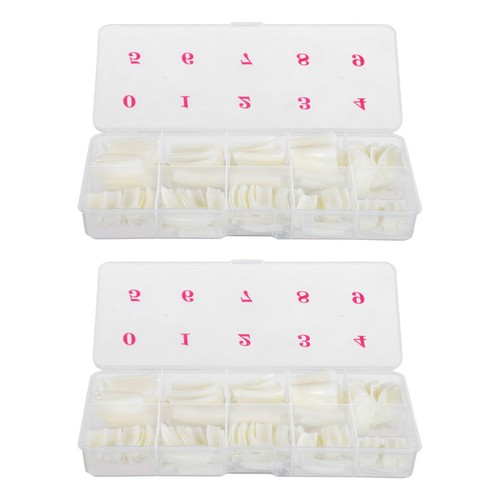 1000 Pcs Abs Französische Falsche Tabletten Kurze Nagelspitzen | eBay