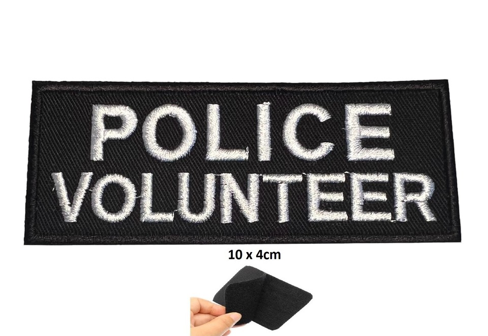 Metropolitan Police Logo Embroidered Patch Hook & Loop Iron - On UK ...