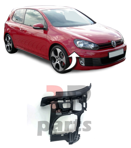 FOR VW GOLF MK6 GTI GTD 2009-2013 FRONT BUMPER BRACKET ONLY RIGHT O/S ...