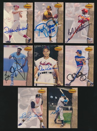 1994 Ted Williams Card Co. -Lot of (8) *AUTOGRAPHED* w/ ROSEN, HOWARD ...