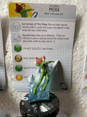 Heroclix Justice League New 52 set Mera #008 | eBay