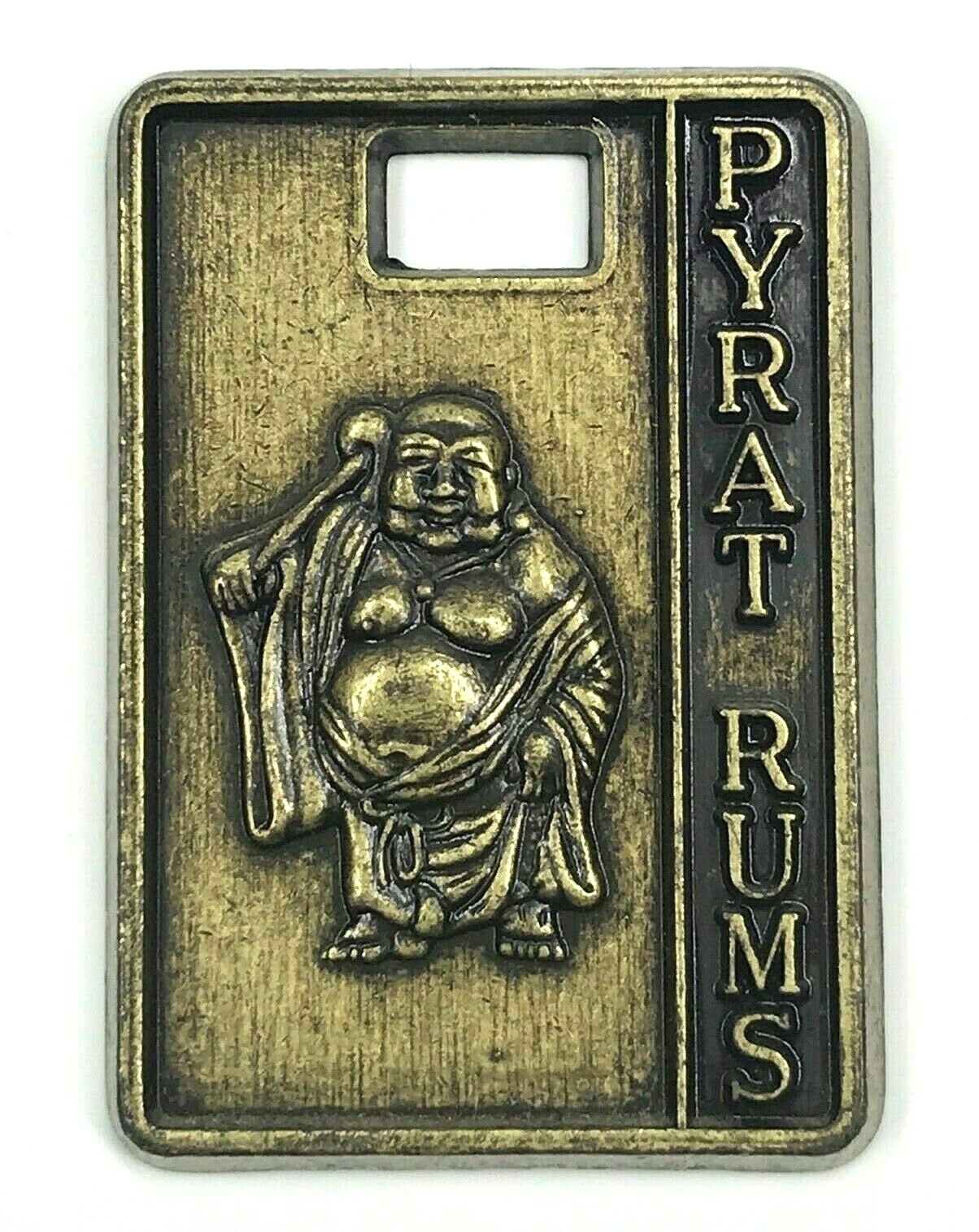 Pyrat Rums Hoti Zen Patron Saint Metal Medallion Bottle Charm Pendant ...