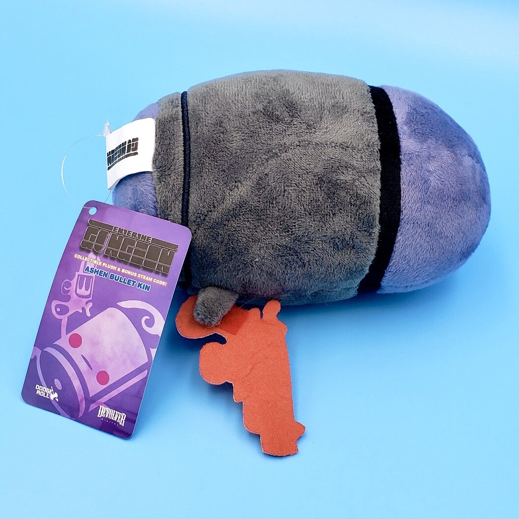 Enter The Gungeon Ash Kin Bullet Plush Ashen Figure + PC Steam Code 6 ...