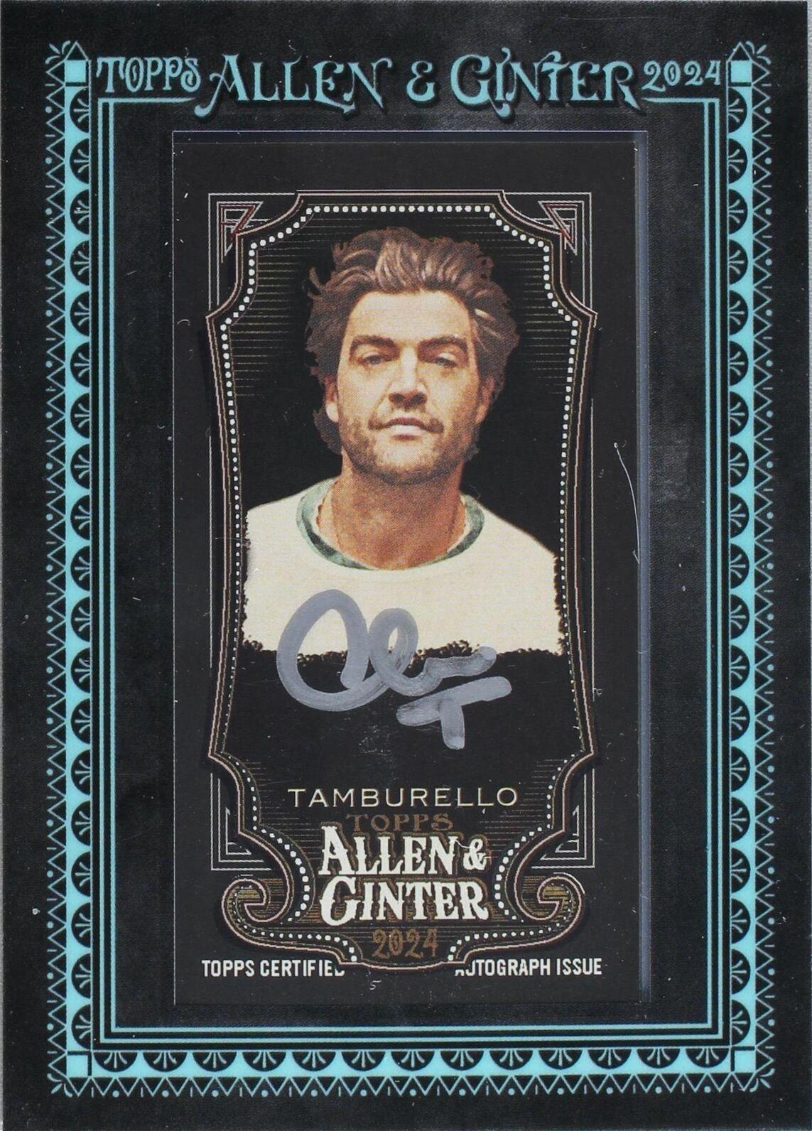 2024 Topps Allen & Ginter X - Framed Mini Non-Baseball Autographs Chris ...