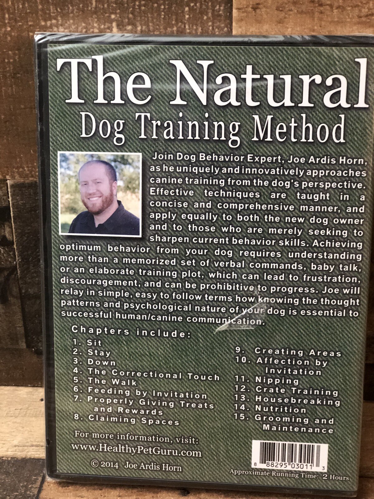 The Natural Dog Training Method DVD by Joe Ardis Horn Canine Commands ...