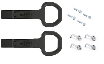 2019-2024 RAM 2500 3500 FRONT TOW HOOK KIT LEFT & RIGHT SIDE NEW OEM ...