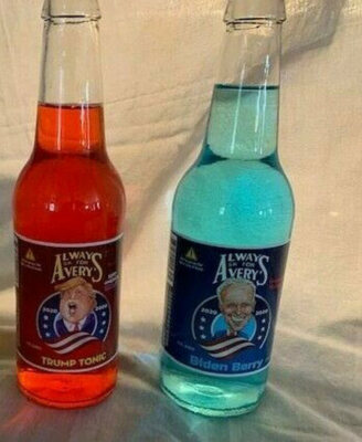 2020 Presidential Campaign Trump & Biden Soda !! By Avery's Soda | eBay