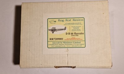 DeHavilland DH66 Hercules 1/72 Aircraft In Miniature Rug Rat Resins ...