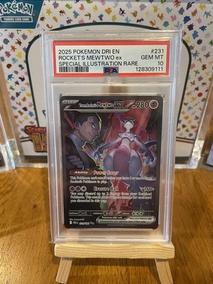 Team Rocket's Mewtwo EX Destined Rivals 231/182 Pokemon PSA 10 | eBay