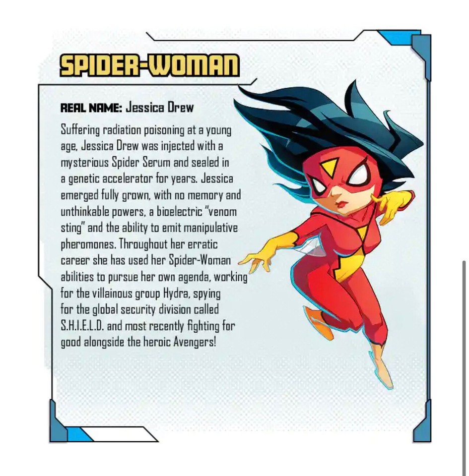 CMON MARVEL UNITED SPIDER-WOMAN Kickstarter Exclusive Stretch Goal KS ...