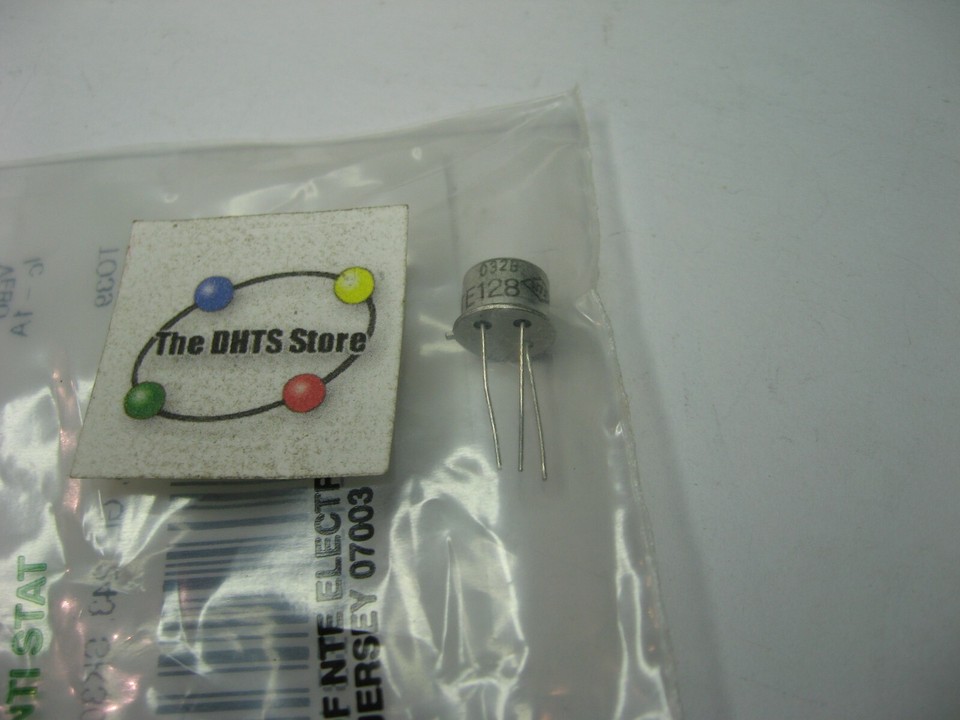 NTE128 NPN Silicon Transistor TO-39 NTE ECG128 GE-243 SK3024 - NOS Qty ...