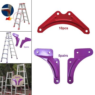 10Pcs Step Ladder Reinforcement Fixing Sheet L Plate Brace for ...