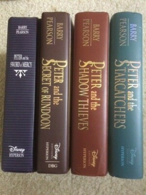 Peter and the Starcatchers Series 1-4 set Shadow Thieves, Rundoon ...