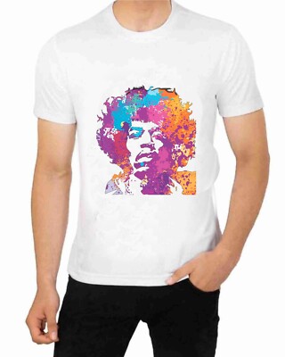 Jimi Hendrix T shirt for Men Apparel Short Sleeve Clothing | eBay